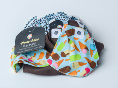 Pom Masks 2 Pack - I Scream