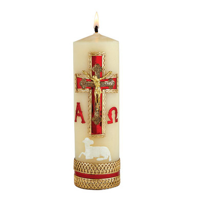 Christ the Redeemer Family Prayer Candle - [Consumer]Autom