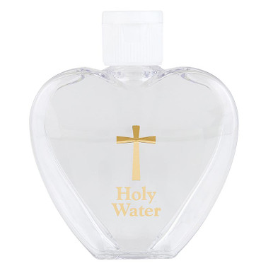 Heart Holy Water Bottle - 18/pk - [Consumer]Autom