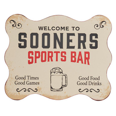 Sooner Bar Sign