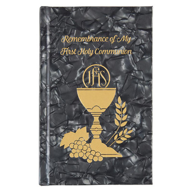 The Lord's Supper Black First Communion Mass Book - [Consumer]Autom