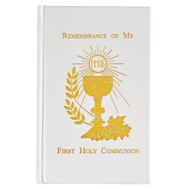 Good Shepherd White First Communion Mass Book - [Consumer]Autom