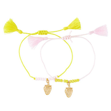 Friendship Bracelet Set - Sweet