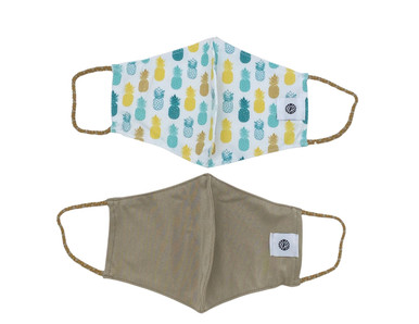 Pom Masks - Spring Pineapple - 2/pk