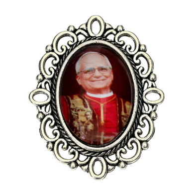 Pope Leo XIV Scalloped Fancy Lapel Pin - 10/pk - [Consumer]Autom
