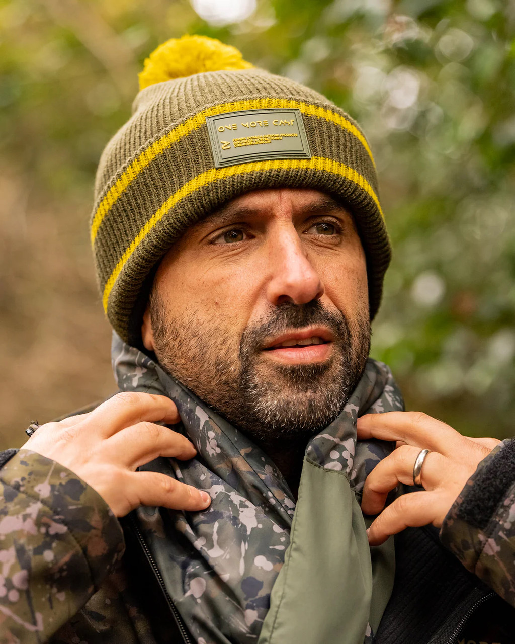One More Cast Mustardo Bobble Hat - 100% Waterproof