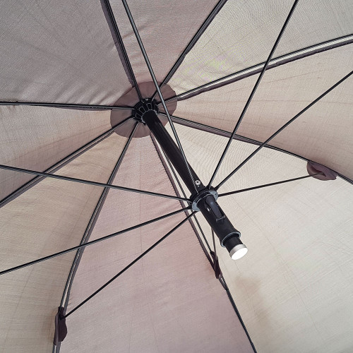 NGT 60" Day Shelter Brolly with Storm Poles & Groundsheet