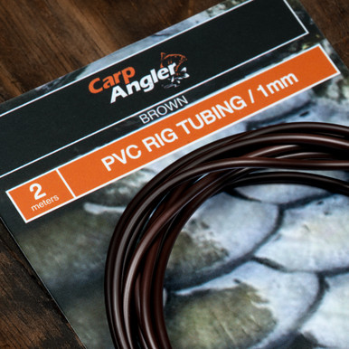 Carp Angler PVC Rig Tubing (Brown / 1mm / 2m)