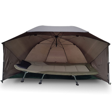 NGT 60" Day Shelter Brolly with Storm Poles & Groundsheet