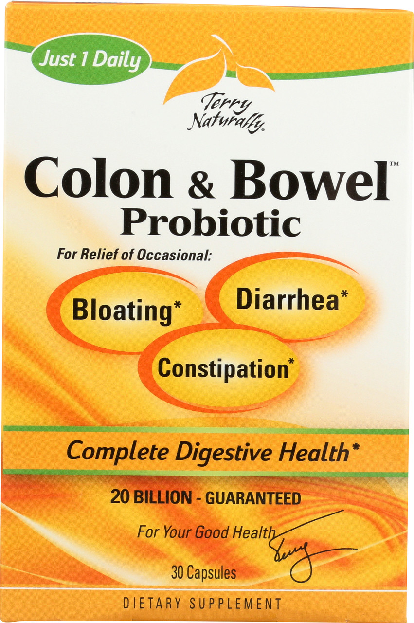 Colon & Bowel Probiotic 30 Capsules - BuyVites.com
