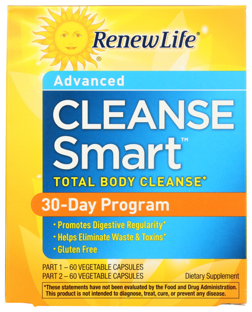 Cleanse Smart Advanced Total-Body Internal Cleanse 30-Day Program ...