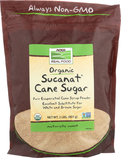 Sucanat® Cane Sugar, Certified Organic - 2 lb - BuyVites.com
