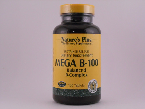 Mega B-100 Sustained Release 180 Tablets - BuyVites.com
