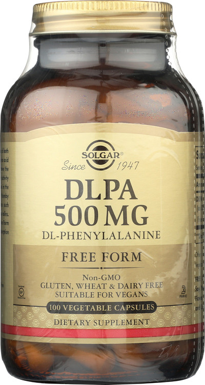 DLPA 500mg 100 Vegetable Capsules - BuyVites.com