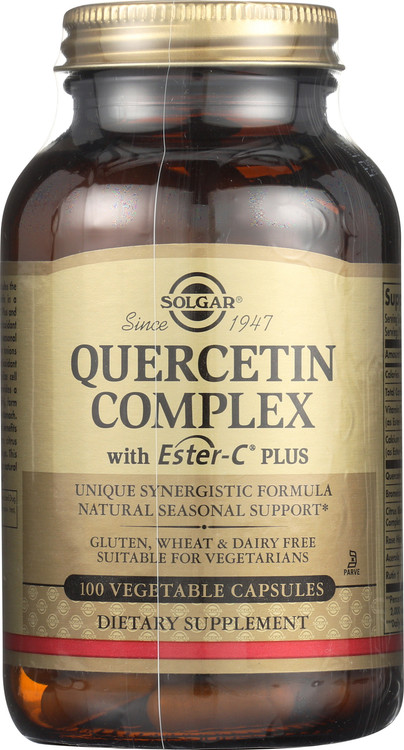 Quercetin Complex with Ester-C Plus 100 Vegetable Capsules - BuyVites.com