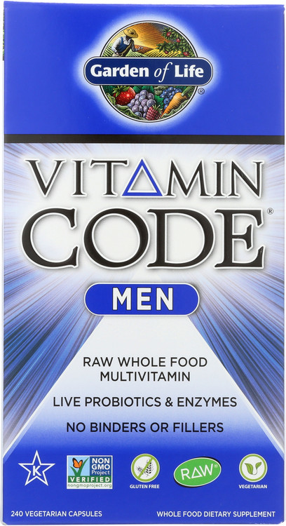 Vitamin Code Men's Multi 240 Capsules - BuyVites.com
