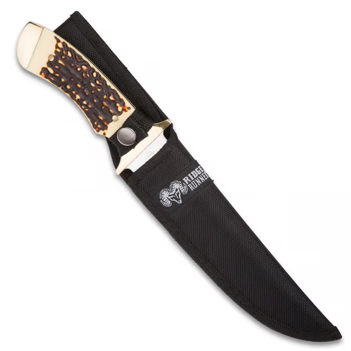 Ridge Runner Whitetail Ridge Bowie Knife - Hero Outdoors
