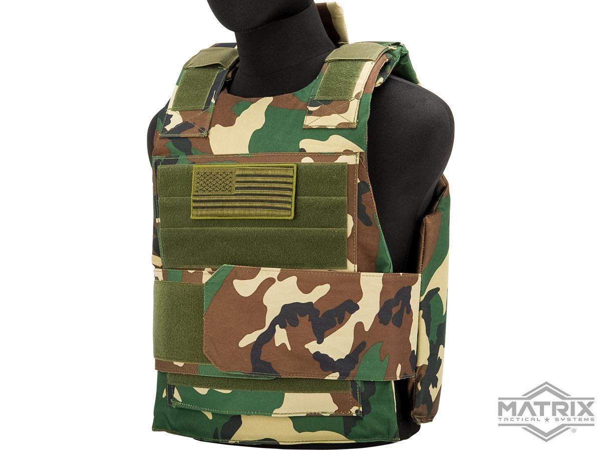 Matrix Delta Force Style Body Armor Shell Vest - Hero Outdoors