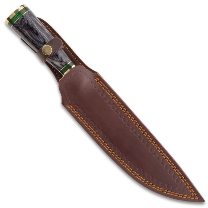 Timber Wolf Barrow Wight Fixed Blade Knife w/Sheath - Hero Outdoors