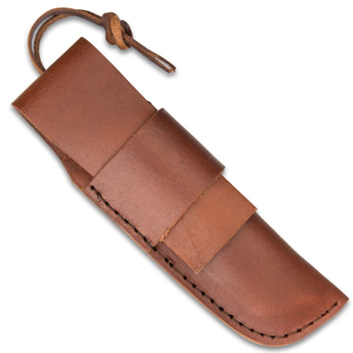 Kriegar Gentleman’s Damascus Pocket Razor Knife w/Sheath - Hero Outdoors