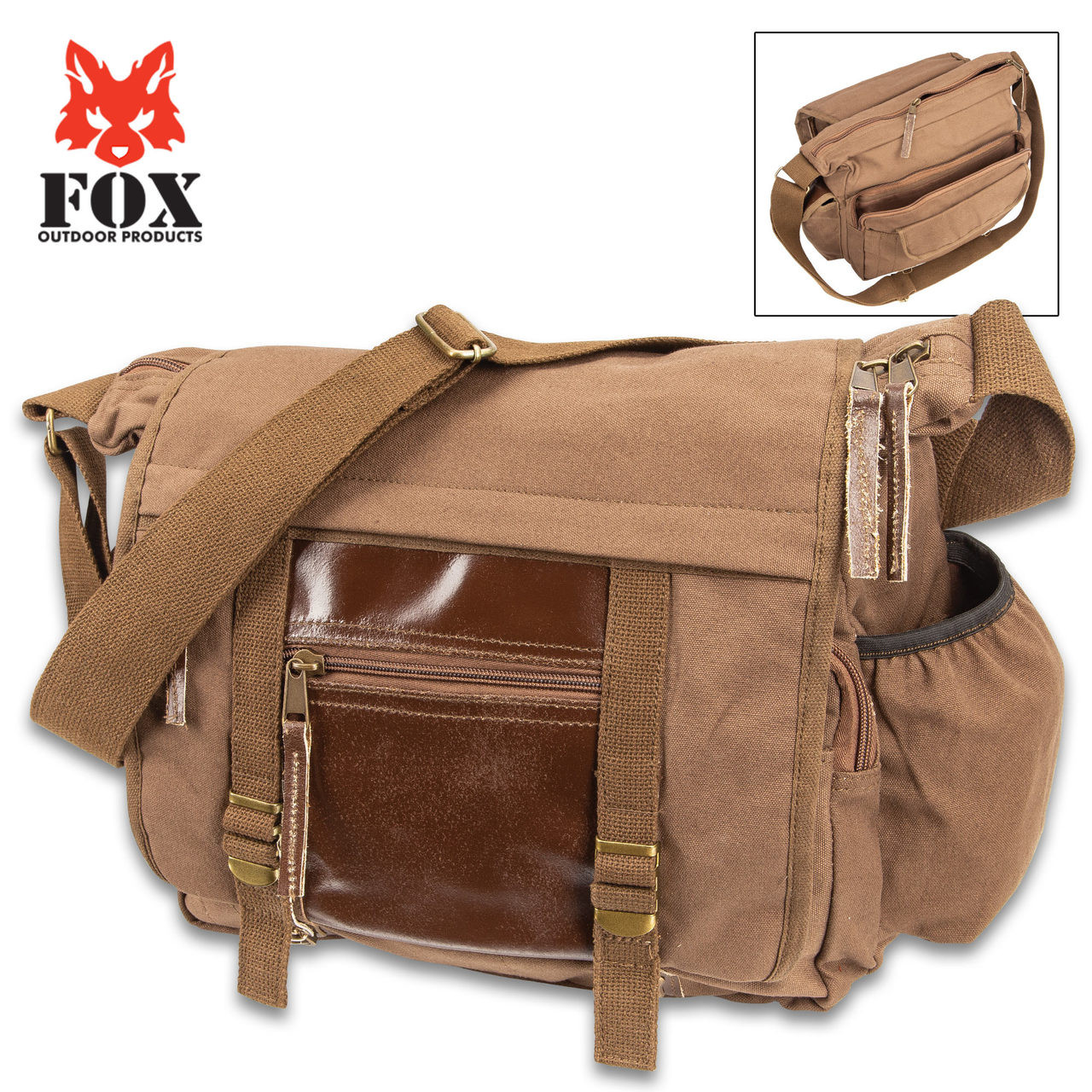 Fox Concealed Carry Messenger Bag - Cotoye - Hero Outdoors