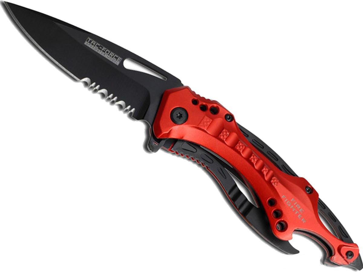 Tac-Force by M-Tech 4.5" Tactical Assisted Opening Knife (Type: Red ...
