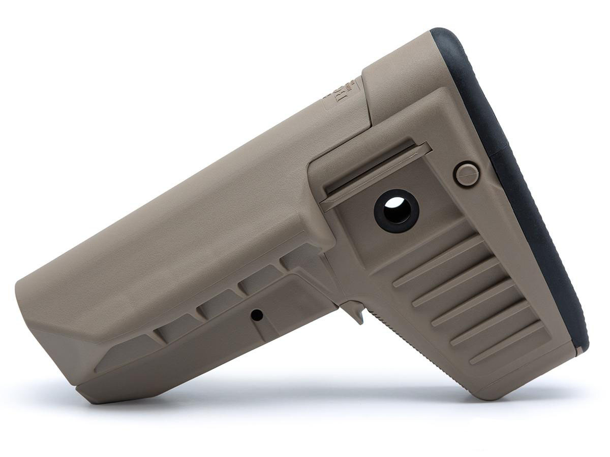 BCM GUNFIGHTER Mod 1 SOPMOD Stock (Color: Flat Dark Earth) - Hero Outdoors