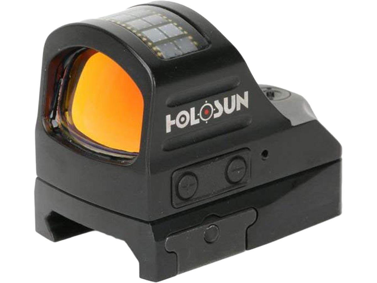 HOLOSUN HS407CO Solar + Battery Powered Micro Dot Reflex Sight w ...
