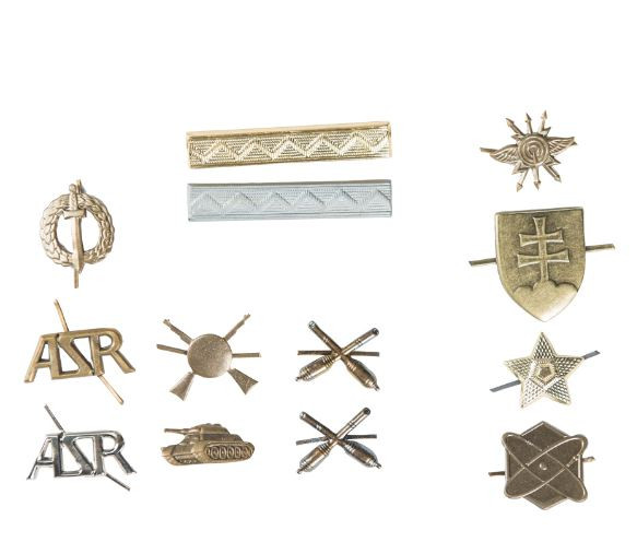 Czech Armed Forces Insignia (100 Pieces Assorted) - Hero Outdoors