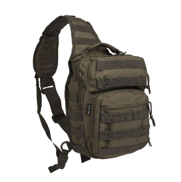 Mil-Tec OD Single-Strap Small Assault Pack - Hero Outdoors