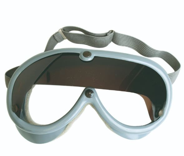 German Armed Forces Grey Goggles W/Sun Shade - Hero Outdoors