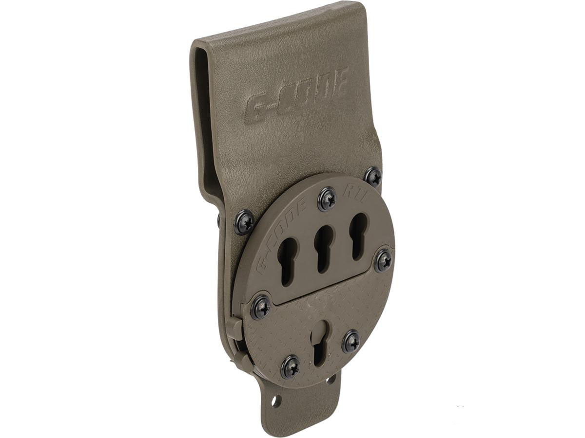 G-Code RTI Optimal Drop Pistol Belt Platform (Color: Green) - Hero Outdoors