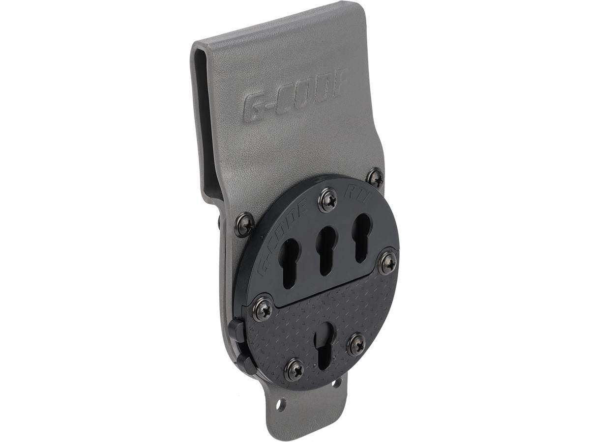 G-Code RTI Optimal Drop Pistol Belt Platform (Color: Grey) - Hero Outdoors