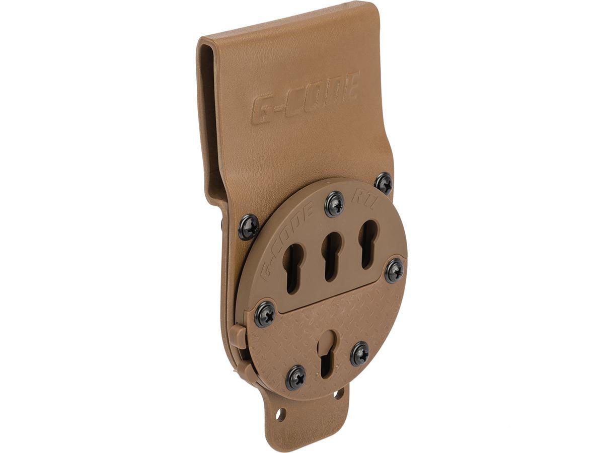 G-Code RTI Optimal Drop Pistol Belt Platform (Color: Tan) - Hero Outdoors