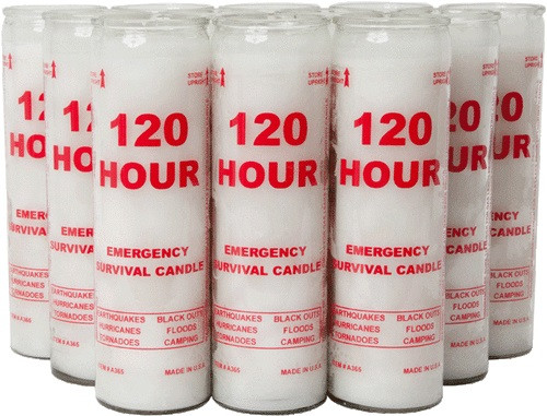 CMS 120 Hour Emergency Candle - 1 Candle - Hero Outdoors