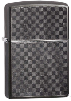 Zippo Classic Lighter Graphics Series (Model: Iced Carbon Fiber) - Hero ...