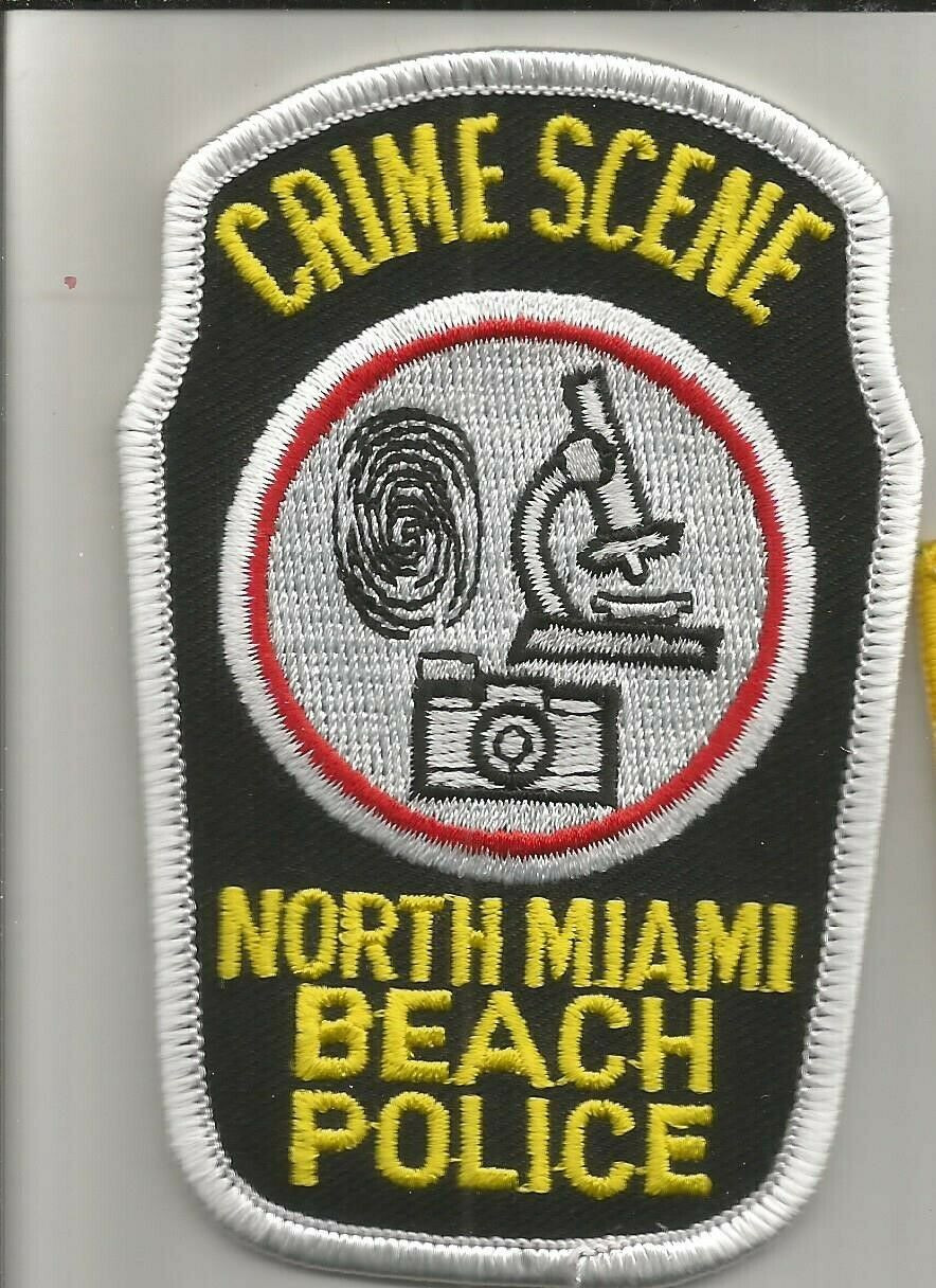 Crime Scene - North Miami Beach Police FL Police Patch - Hero Outdoors