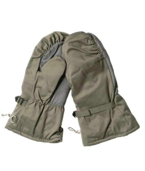 German Armed Forces Od Lined Mittens - Hero Outdoors