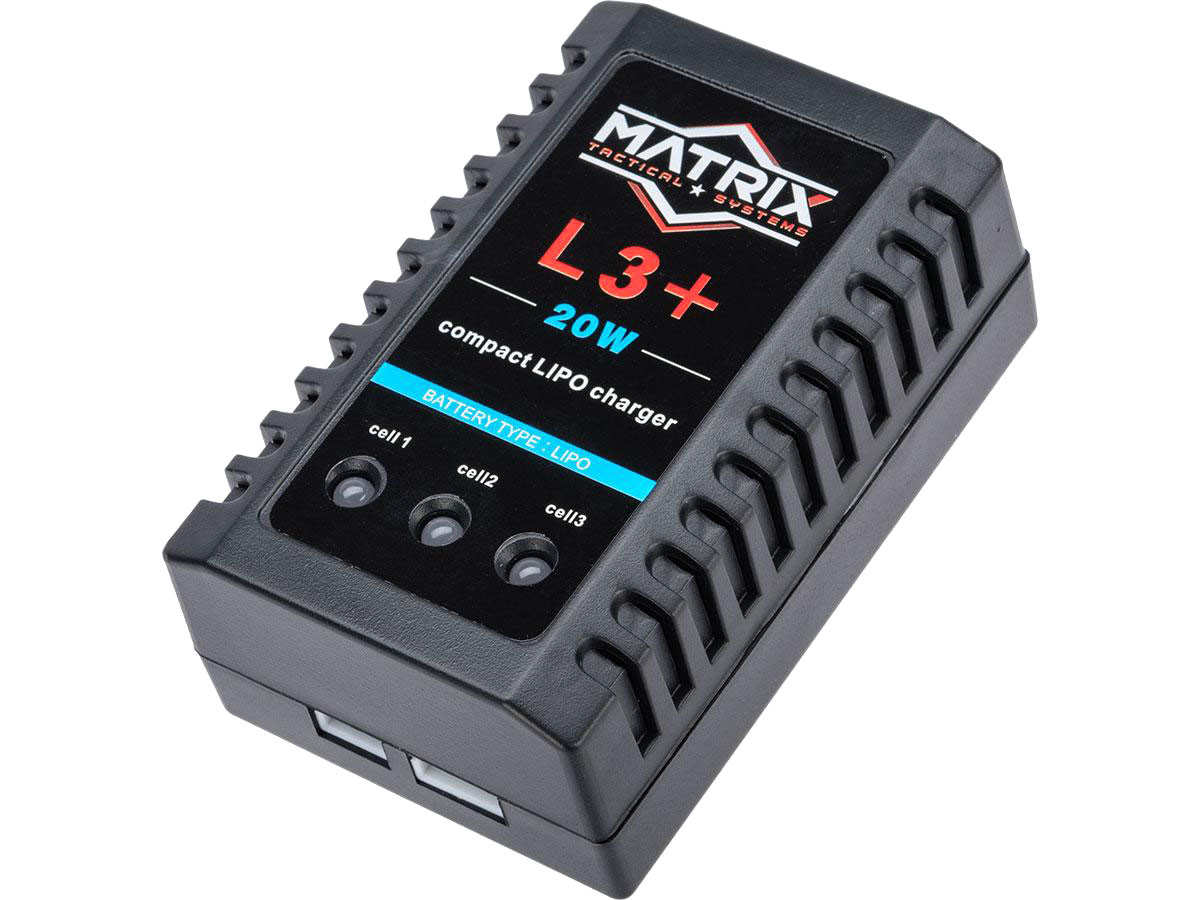 Matrix B3-PRO/L3+ Compact 1-3 Cell LiPo / Li-Ion Smart Balance Charger ...