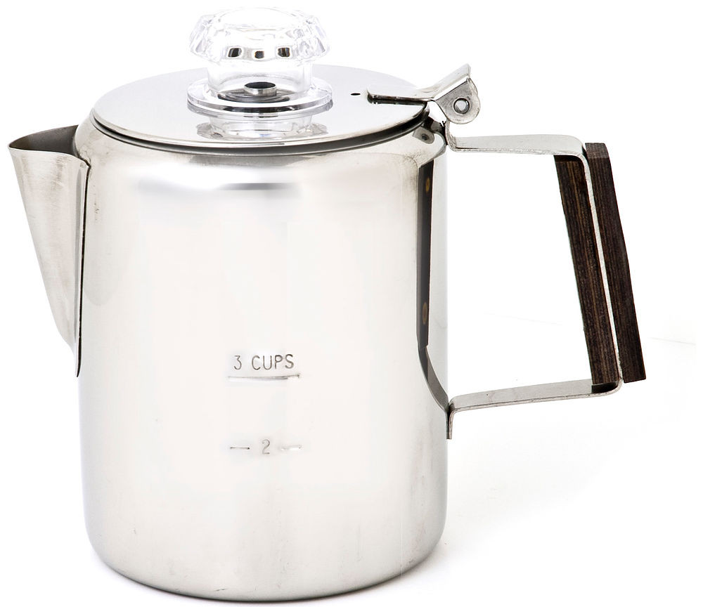 Chinook Timberline Stainless Steel Coffee Percolator Knob - Hero Outdoors