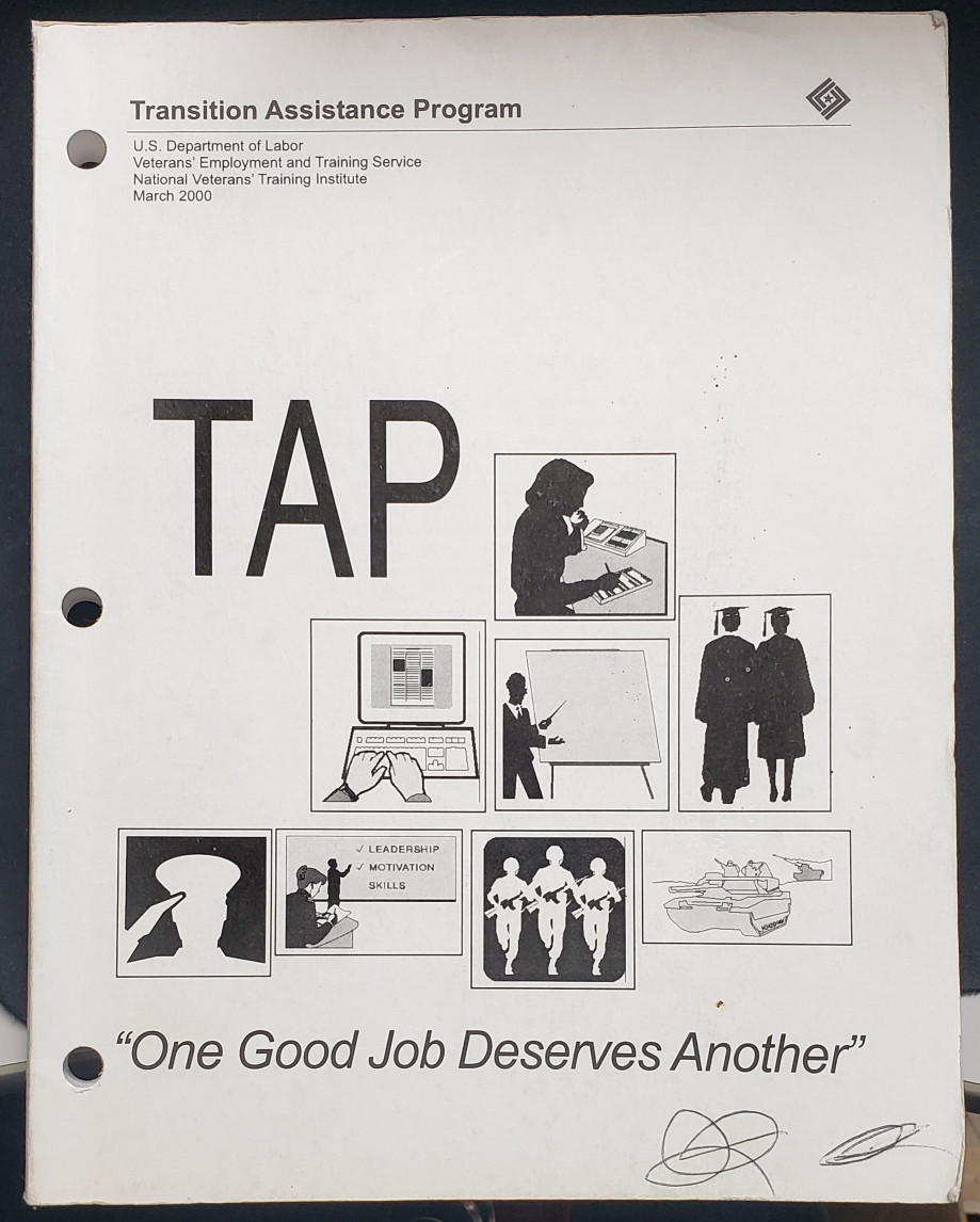 US Armed Forces Info Pamphlet - Transition Assistance Program (2000 ...