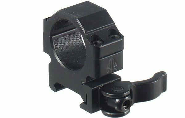 QD 1" Lever Lock Low Picatinny/Weaver Rings - Hero Outdoors