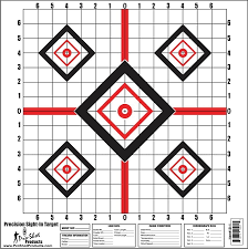 Precision Sight In Target 16"X16" 10/Pkg - Hero Outdoors