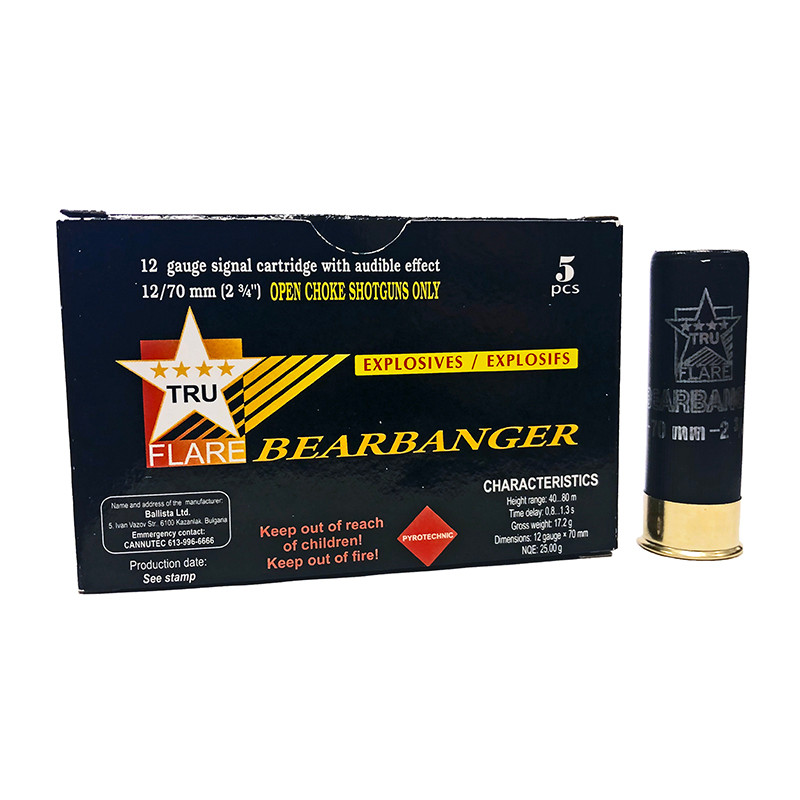 12 Gauge Bear Bangers 5 Per Box - Hero Outdoors