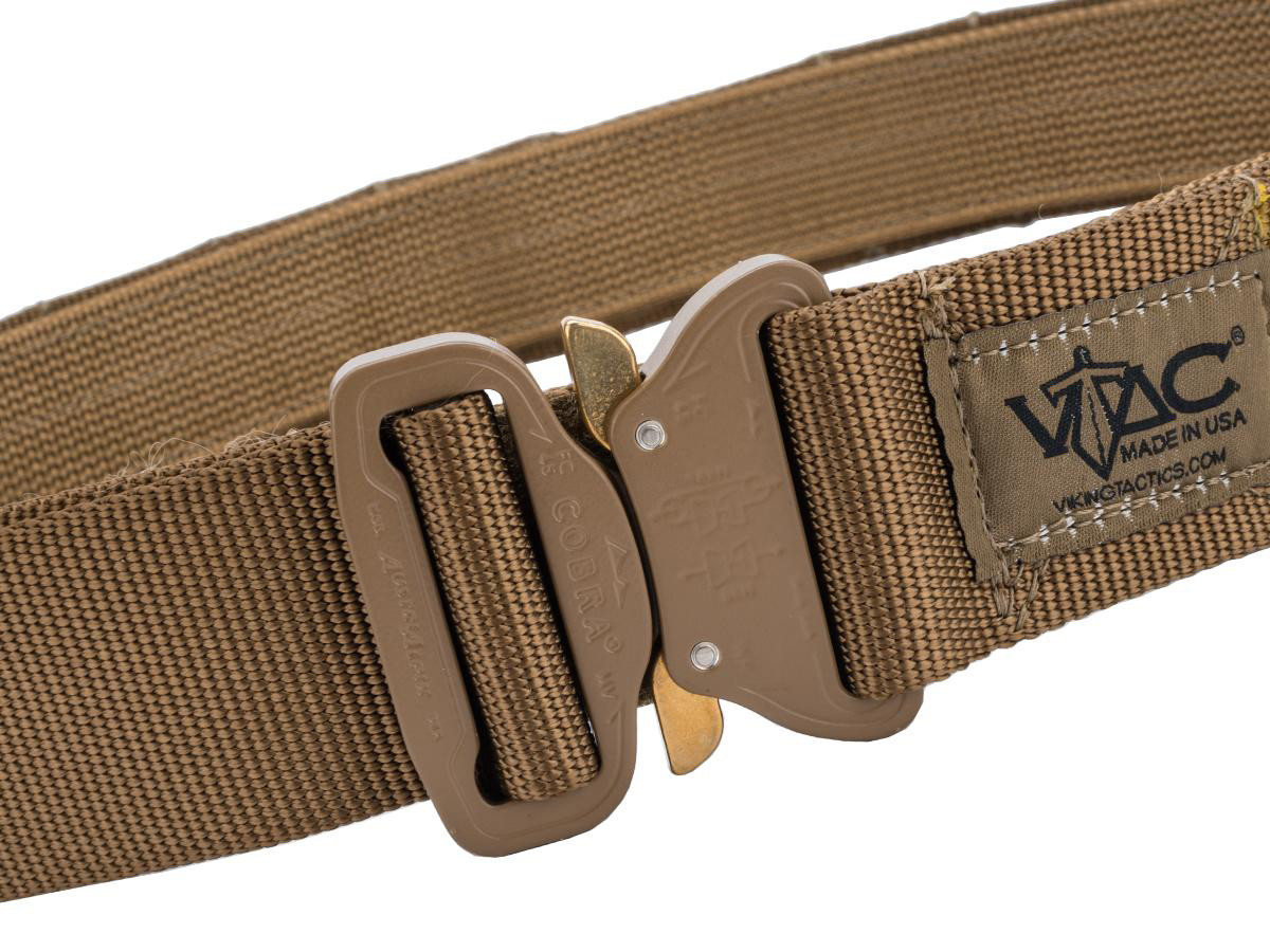 VTAC RAZE Belt w/ MOLLE Attachment (Color: Coyote Brown) - Hero Outdoors