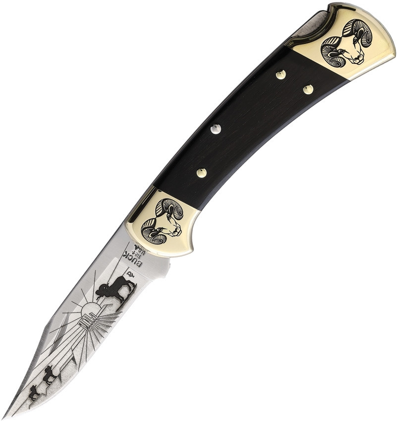 Custom Buck 112 Lockback Ram - Hero Outdoors