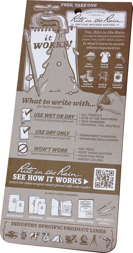 Pad of Dealer Tear Sheets - Hero Outdoors
