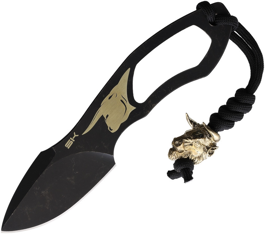 Bull Fixed Blade Black SW NCCSPK002 - Hero Outdoors