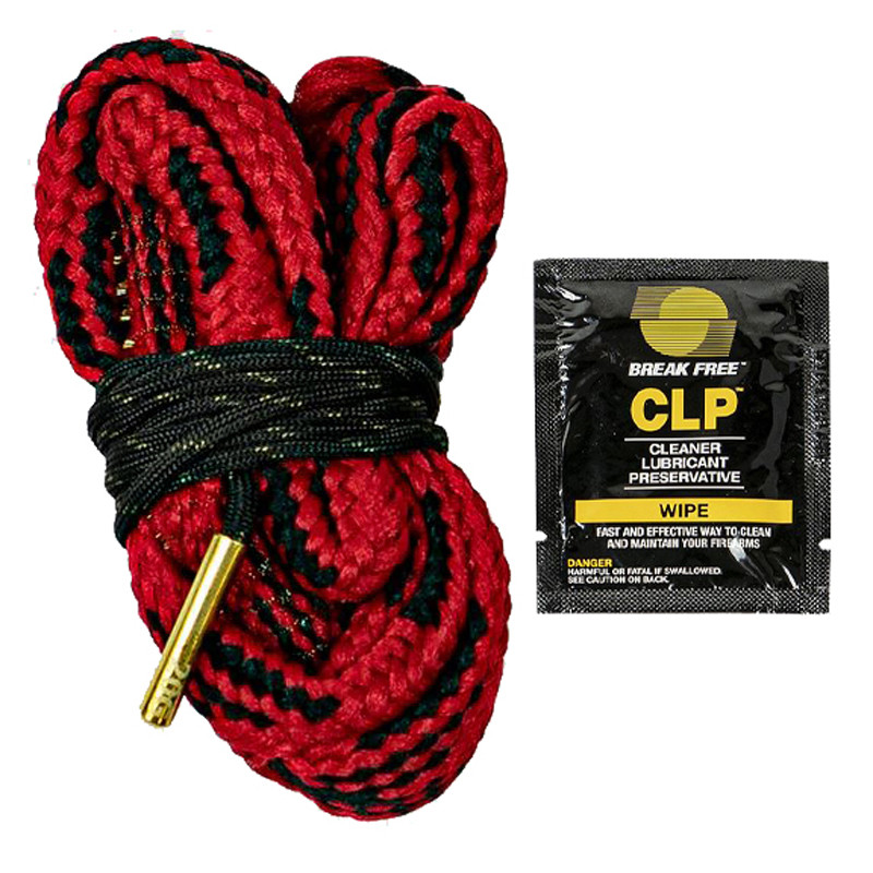 .17 Cal Small Bore Rifle Pull Through W/ CLP Wipe - Hero Outdoors