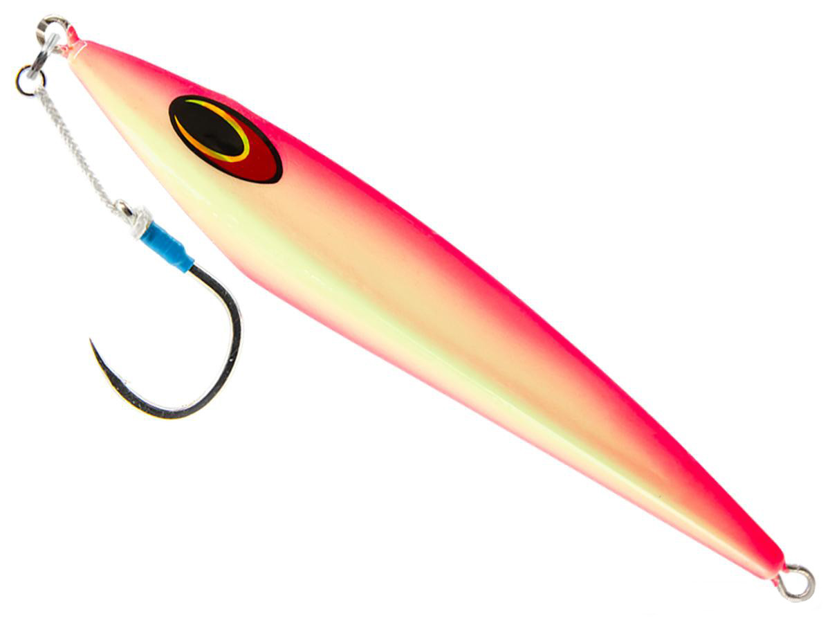 Nomad Design Ridgeback Fishing Jig (Color: Full Glow Pink) - Hero Outdoors